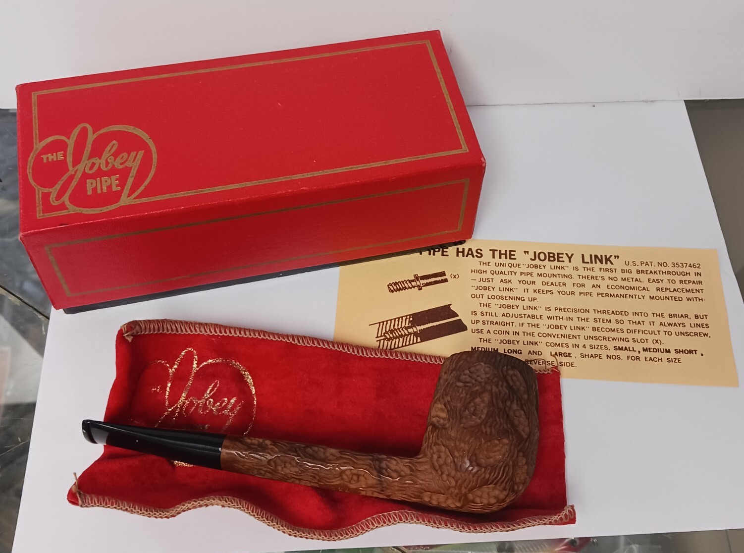 Jobey Florentine 735 NF Canadian - Estate Smoking Pipe w/Box NIB ...