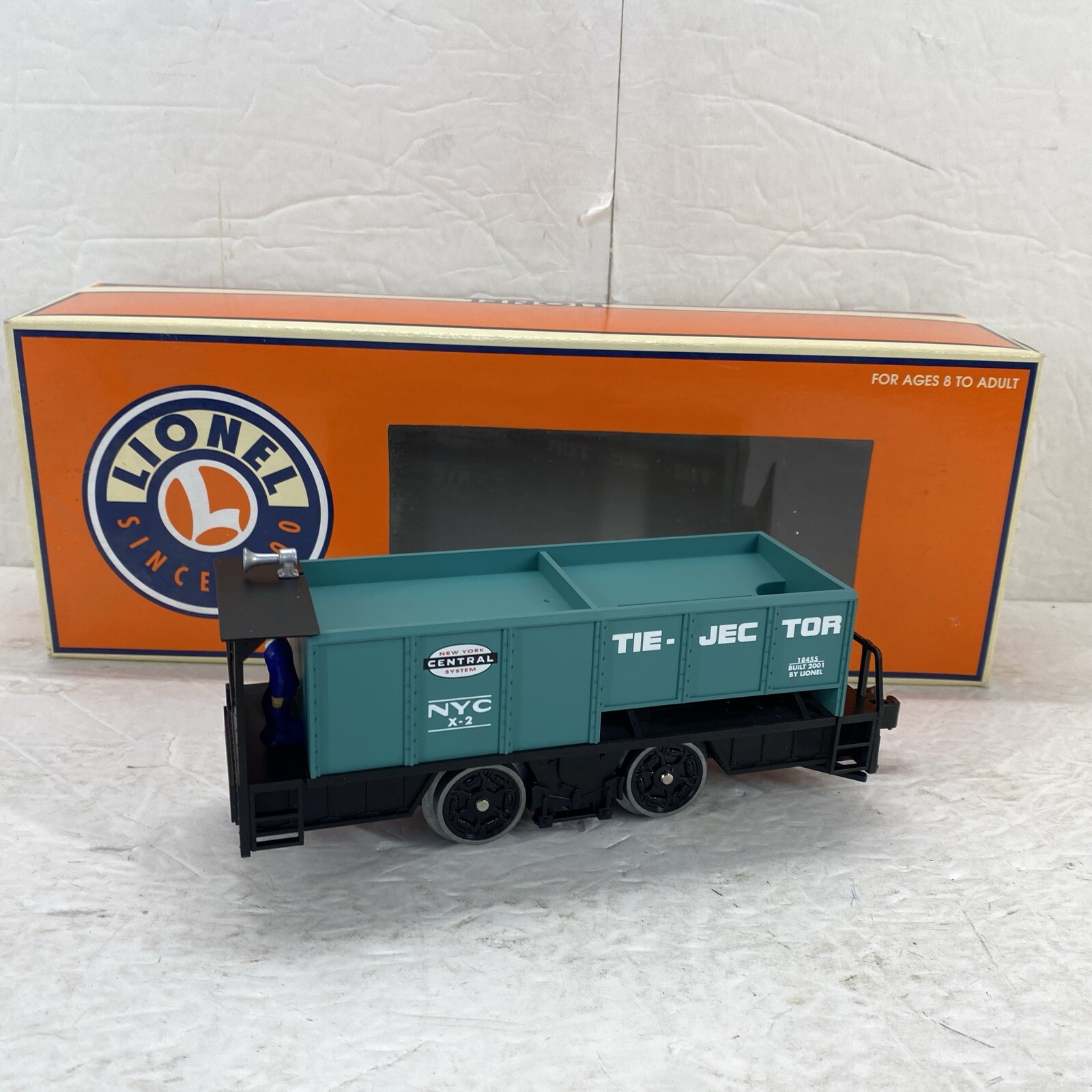 Lionel 6-18455 O Gauge Motorized Tie Jector NYC Car | eBay