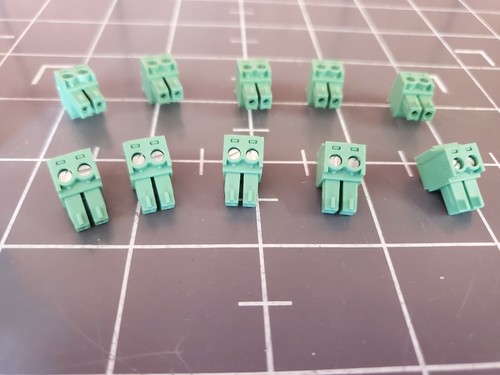 Phoenix Contact 2 Pin Screw Plug MC 1,5/ 2-ST-3,81 / 1803578 (Lot of 10 ...