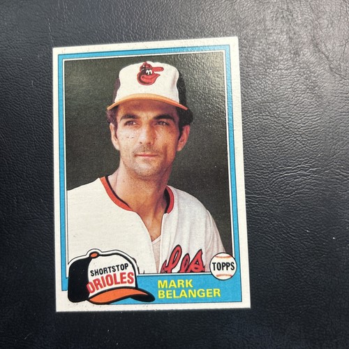 #641 Mark Belanger 1981 Topps Baseball Card Cb15-2 BALTIMORE ORIOLES | eBay