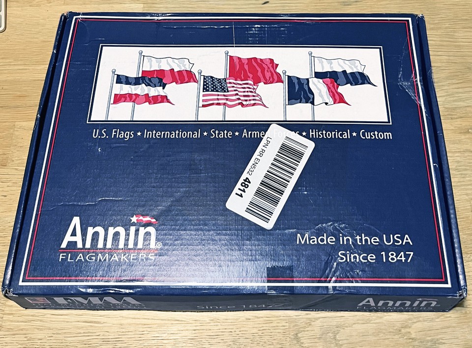 Annin Flagmakers VIRGINIA Official State Design Spec Flag U.S.A. Made 5 ...