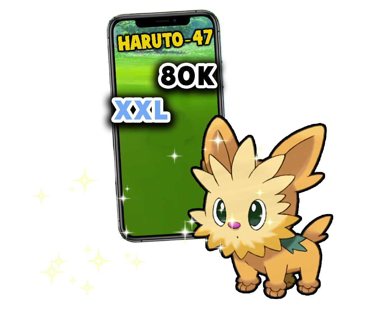 Pokemon Shiny Lillipup XXL - P T C | eBay