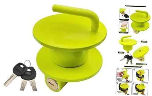 Lunette Tow Ring Lock, Pintle Hitch Lock, Tow Eye Lock for 2-1/2 to 3 ...