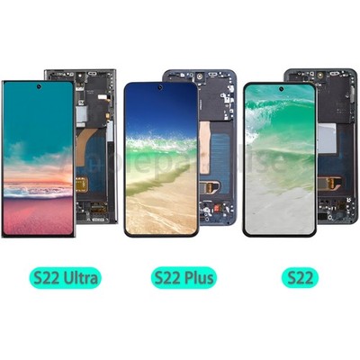 For Samsung Galaxy S22 Ultra/S22+ OLED/LCD Touch Screen Replacement ...