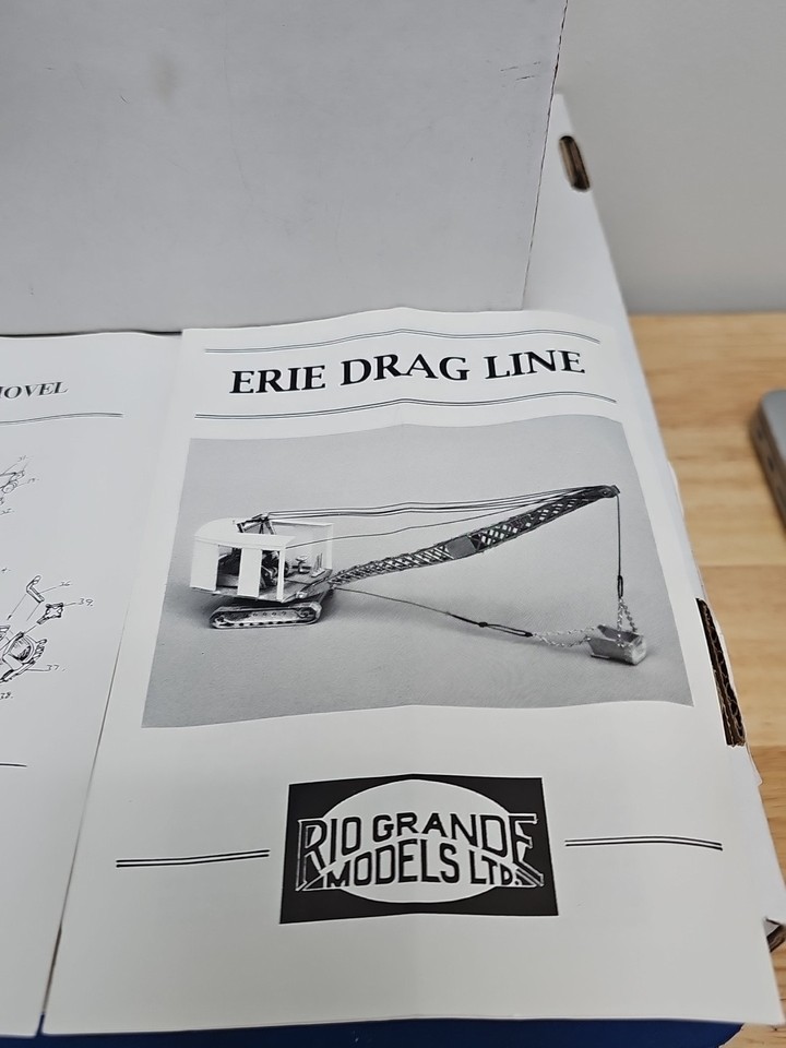 RIO GRANDE MODELS LTD. 3071-PS ERIE POWER SHOVEL KIT New. | eBay