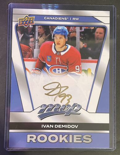 Ivan Demidov Giant MVP Rookie Hard Signed | eBay