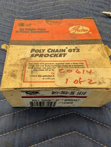 Gates Poly Chain GT 8MX-36S-36 1610 Sprocket (FREE SHIPPING) | eBay