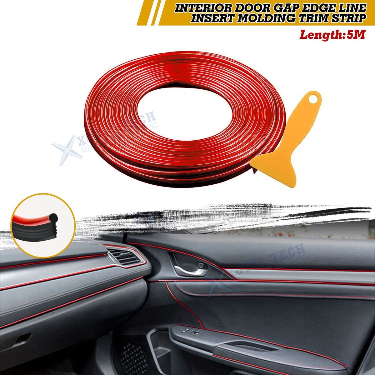 Red Car Trim