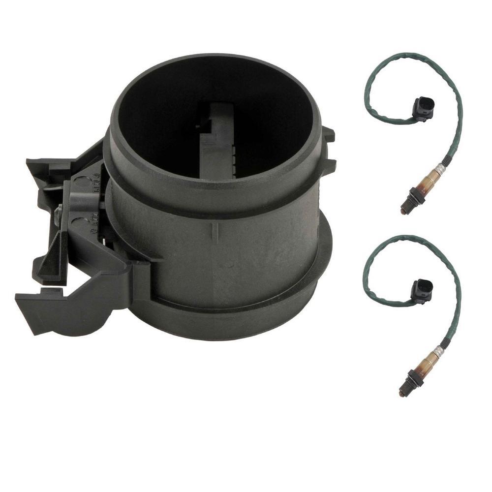 Bosch Set of 1 Mass Air Flow and 2 Oxygen Sensors For Mercedes W204 ...