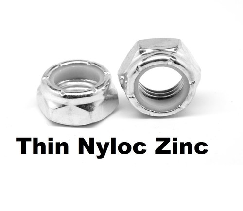 Qty 200 Jam Nyloc Nut 5/16" UNF Zinc Plated Steel Grade 5 Lock Insert ...