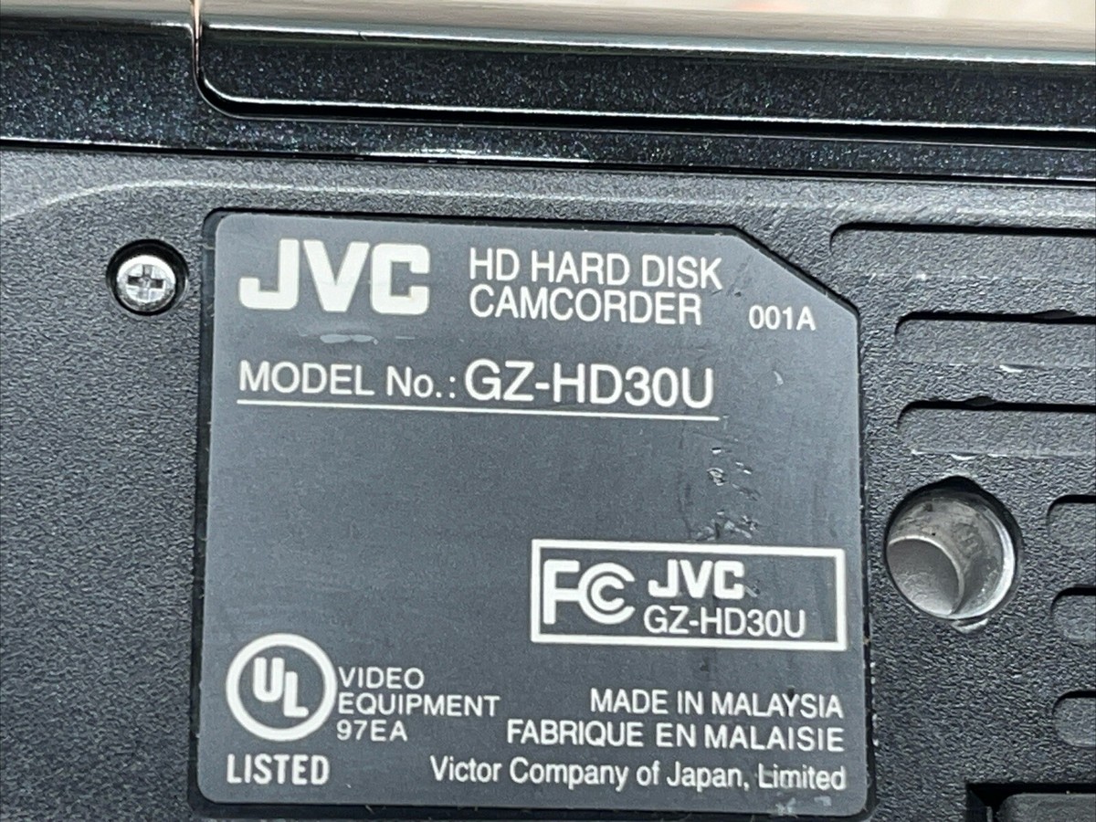 JVC Everio GZ-HD30U (80GB HD) AVCHD Camcorder - 31790 JVC Everio GZ-HD30U (80GB HD) AVCHD Camcorder - 31790