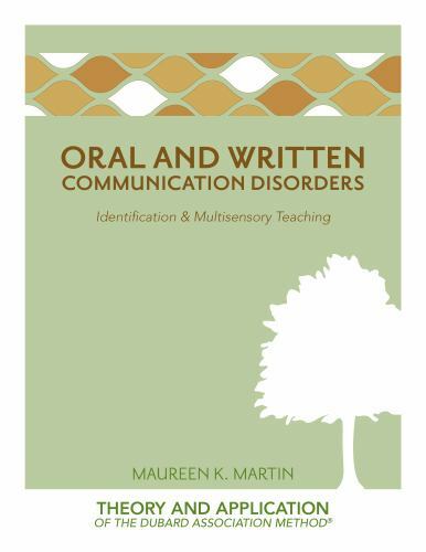 Oral and Written Communication Disorders : DuBard Association Method by ...