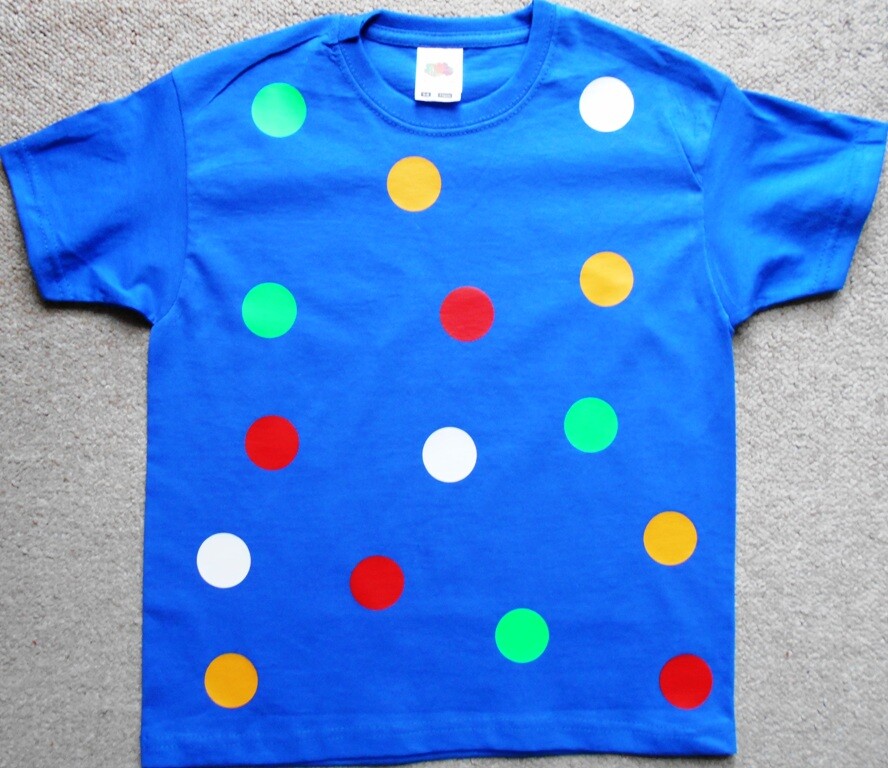 New Boys Girls Spotty Dotty Children T-Shirt Tee in many colours. Need ...