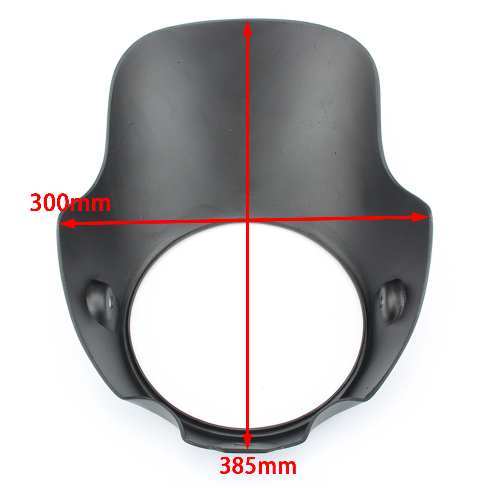 Matte Black Headlight Fairing Cowl For Triumph Bonneville T100 T120 ...