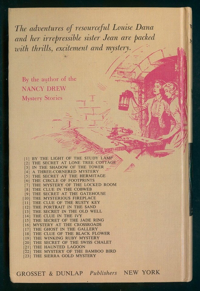 First Edition PC DANA GIRLS #19 "The Winking Ruby Mystery" PC | eBay