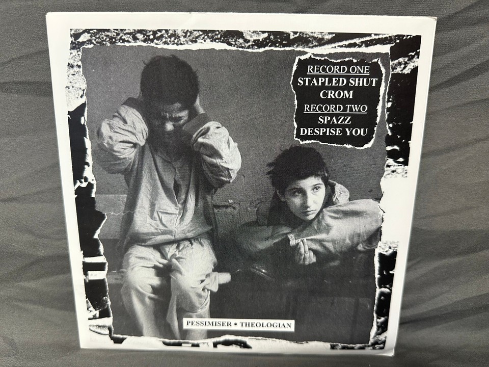 Left Back Let Down 2x7" Spazz Crom Despise You Stapled Shut ...