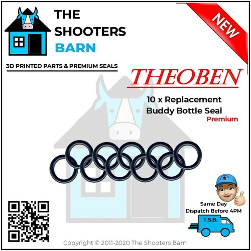 10 x Premium Theoben Rapid Buddy Bottle Seals Also fits BSA R10, Super ...