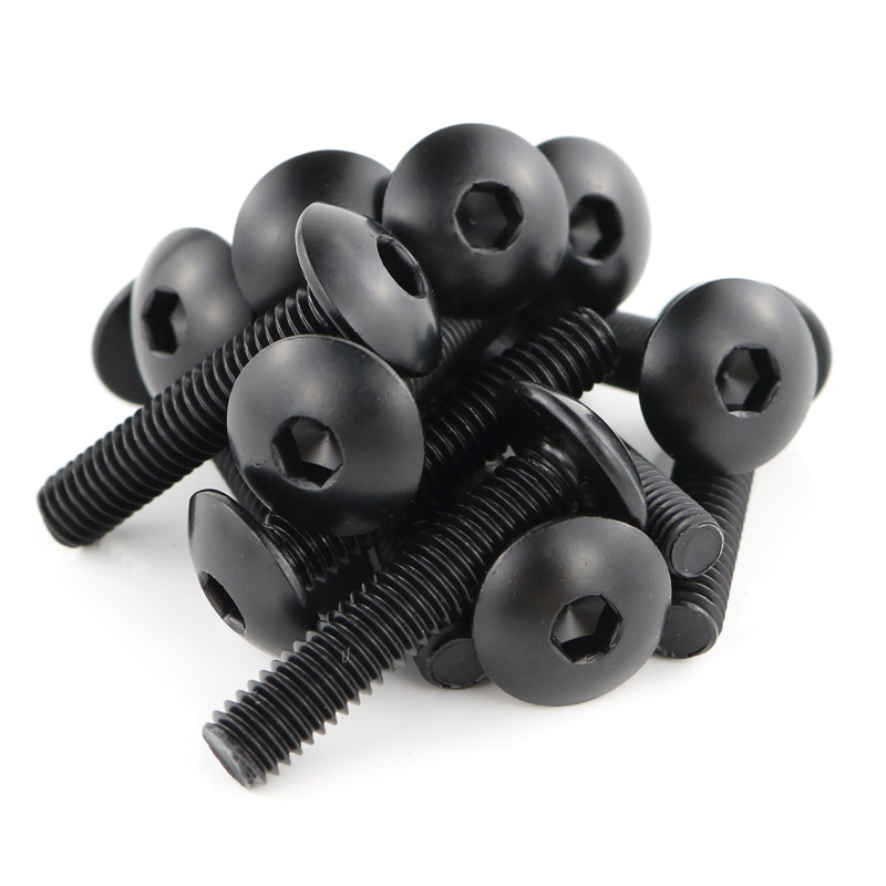 Motorcycle Steel Complete Fairing Bolts Kit Bodywork Screws Nuts Fit ...