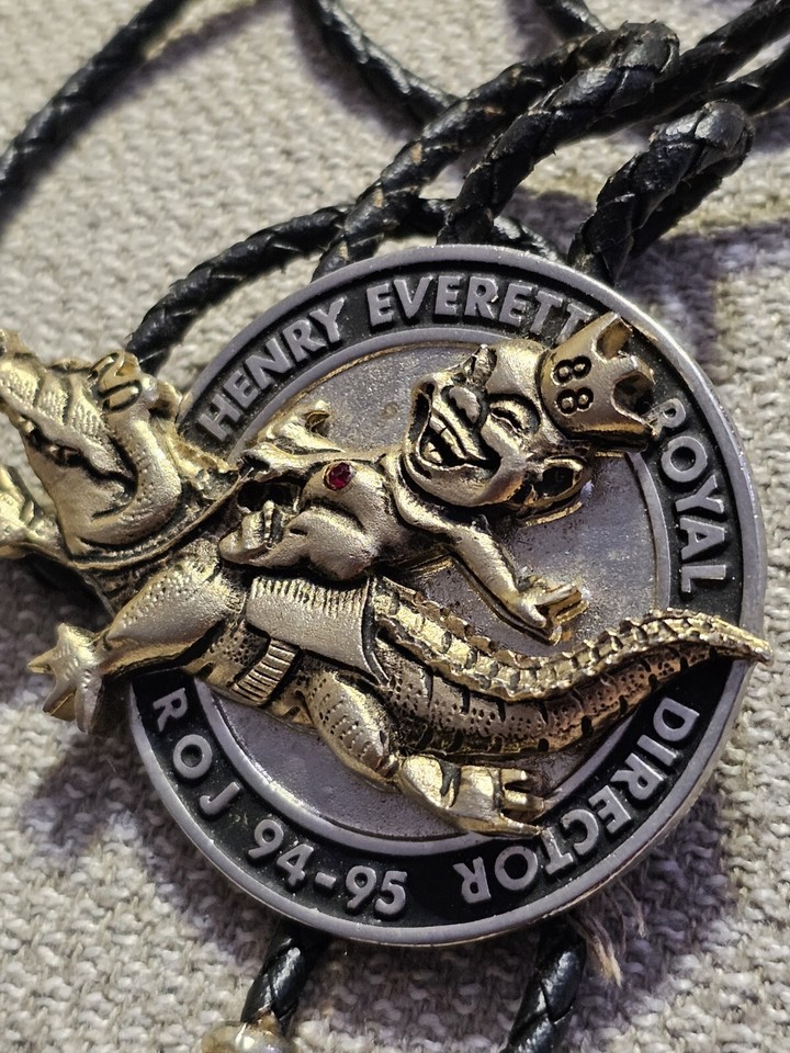 Roj Biliken Royal Order Of Jesters Necklace Shirt Tie Pin Masonic ...