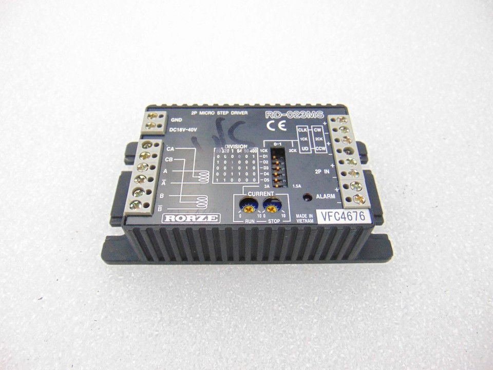 Rorze RD-023MS 2P Micro Step Driver *used working | eBay