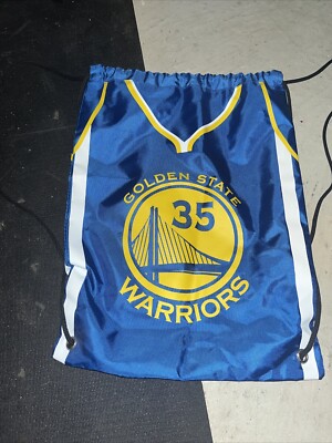 Kevin Durant #35 NBA Golden State Warriors Drawstring Backpack/Gym bag ...