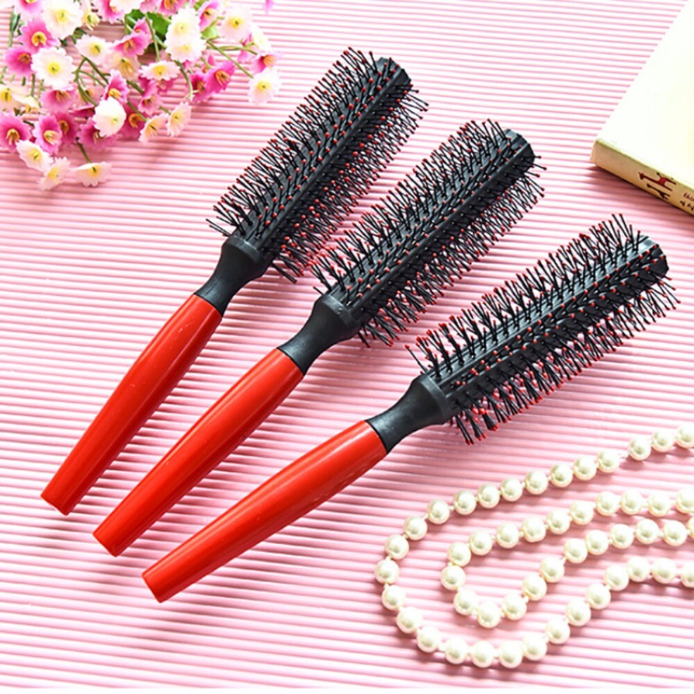 Spiral Roller Comb Circular Brush Plastic Hair Massager Brush Health ...