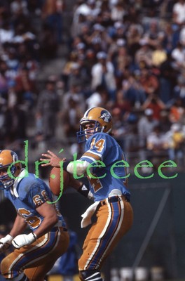 USFL Fred Besana OAKLAND INVADERS - 35mm Football Slide | eBay