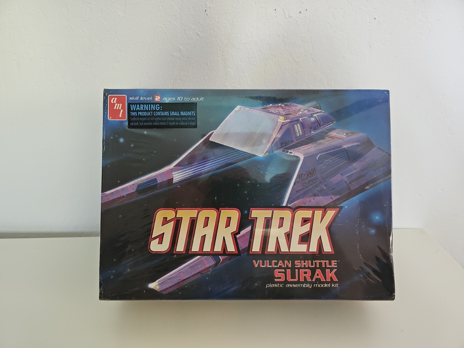 AMT-ERTL Star Trek Model Vulcan Shuttle - Surak (1:187) SW NEW SEALED ...