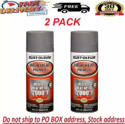 Rust-Oleum Automotive High Heat Primer Spray - Gray, 12 oz (249340 ...