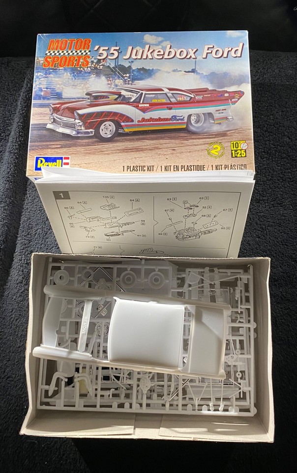 Revell 55 Jukebox Ford Model Car Kit Great Deal !!!!! | eBay