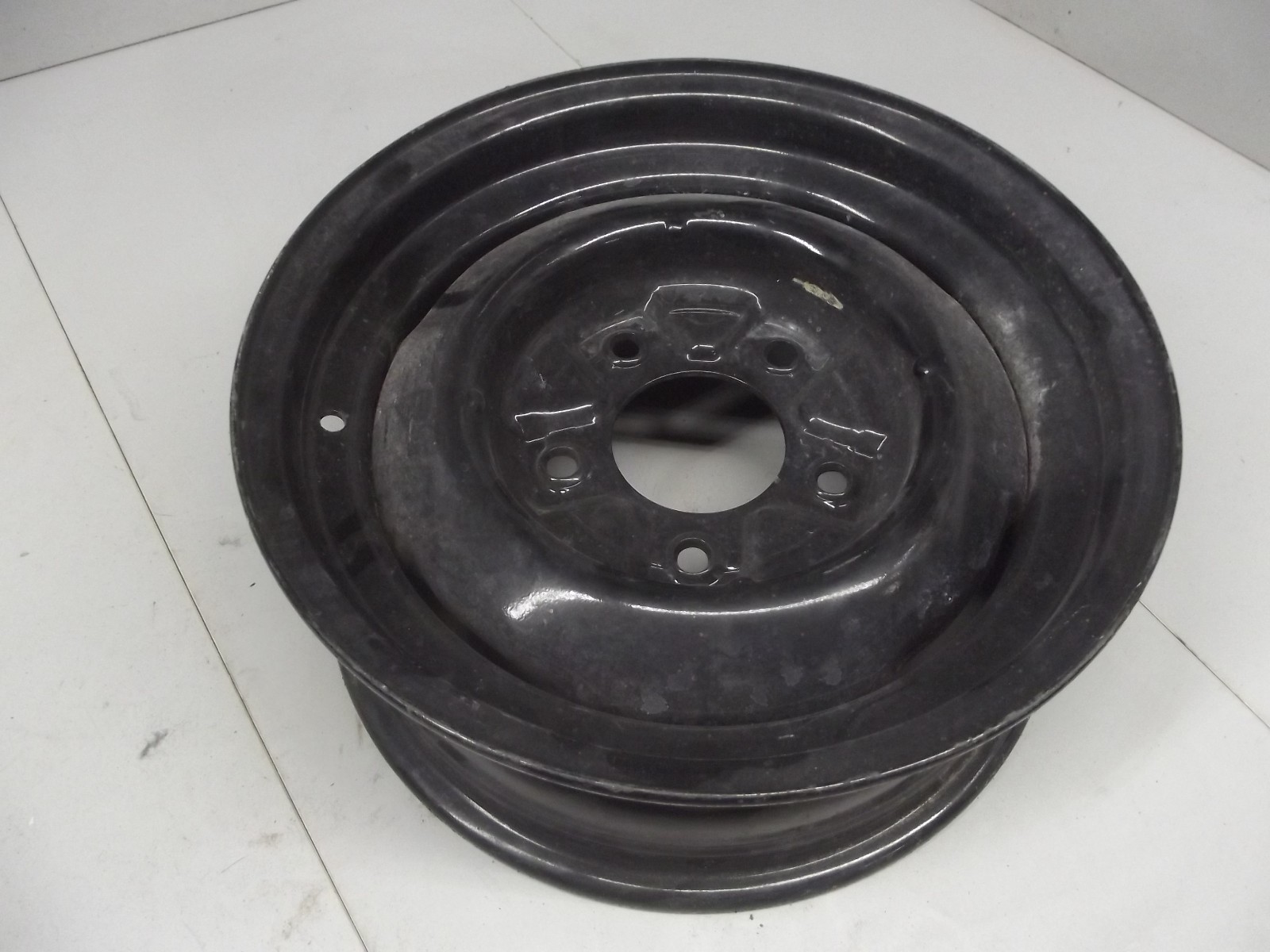 15X6 FORD TRUCK WHEEL 5 ON 5.5 PATTERN F100 hubcap type hotrod rim ...