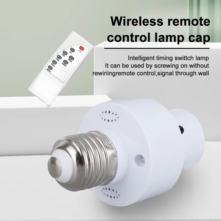 2025 Hot Infrared Remote Control Smart LED Lampholder E27 AC85-265V ...