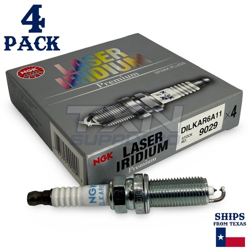 4 Pack NGK V-Power 9029 Spark Plugs DILKAR6A11 | eBay