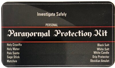 "The Original" GHOST HUNTING / Personal Paranormal Protection Kit- | eBay