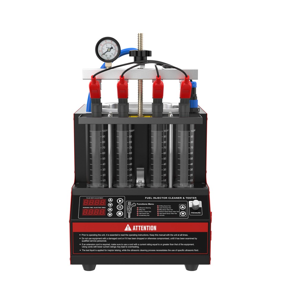 Fuel Injector Flow Tester Diesel Injector Cleaner Fuel System Cleaning ...
