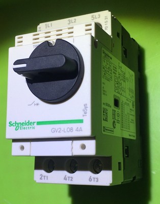 SCHNEIDER ELECTRIC INTERRUPTOR GV2L08 Nuevo | eBay