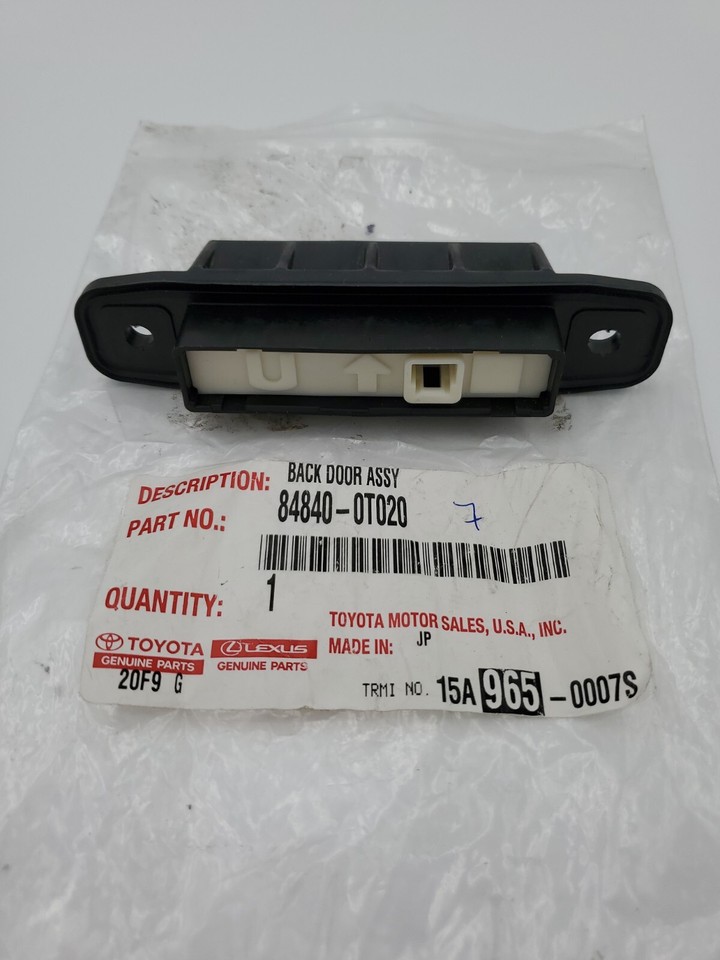 NEW OEM 2009-2020 Venza Sienna Highlander TOYOTA 848400T020 LIFT GATE ...