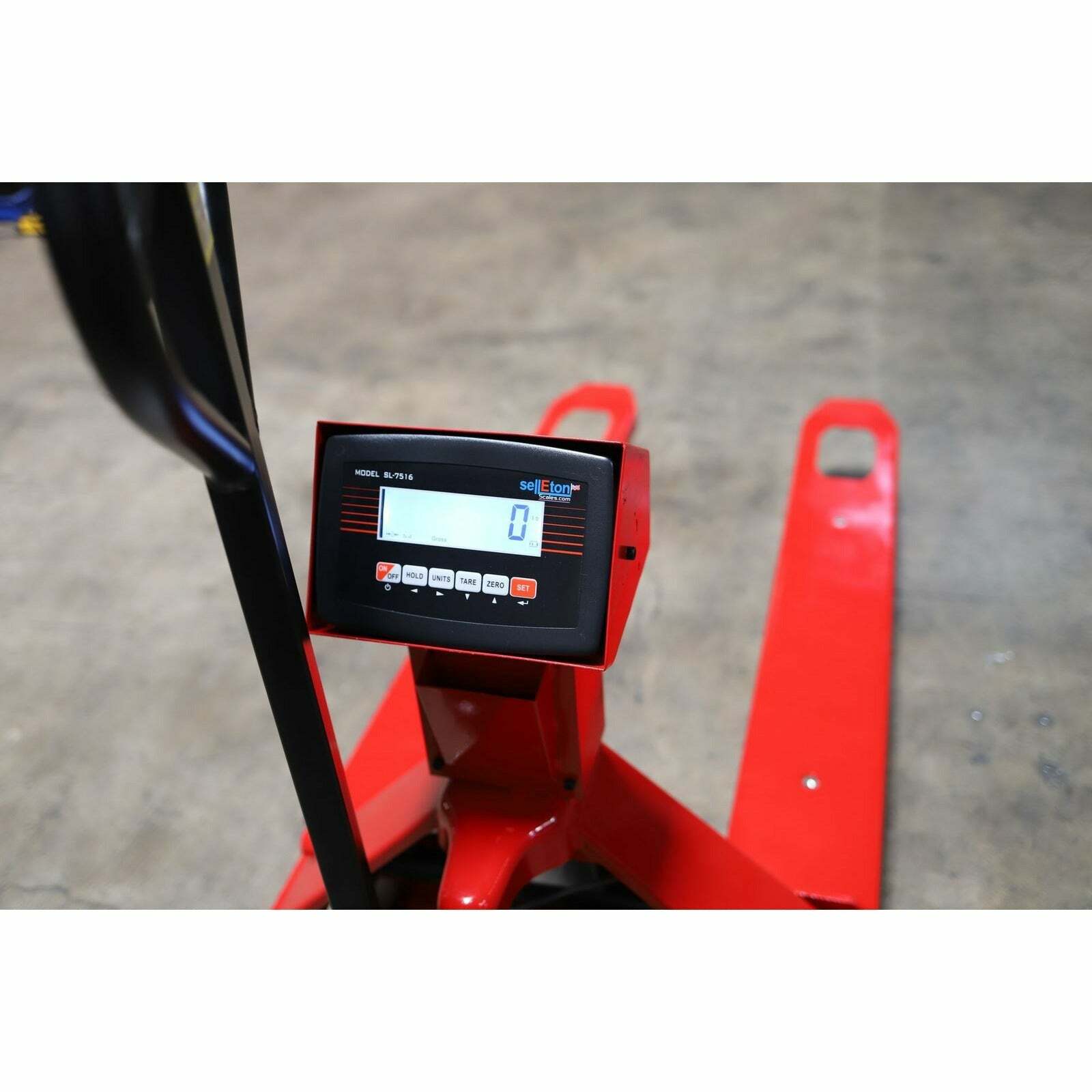 SellEton Industrial warehouse truck/ pallet jack scale with 5000 x 1 lb ...