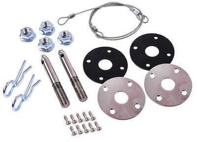 JEGS 79124 Hood Pin Kit For 1970-1972 Chevy Chevelle SS, El Camino SS ...