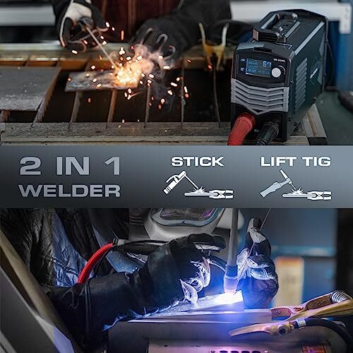200a Stick Welder Arc/lift Tig Welding Machine With Vrd Optional Lcd ...