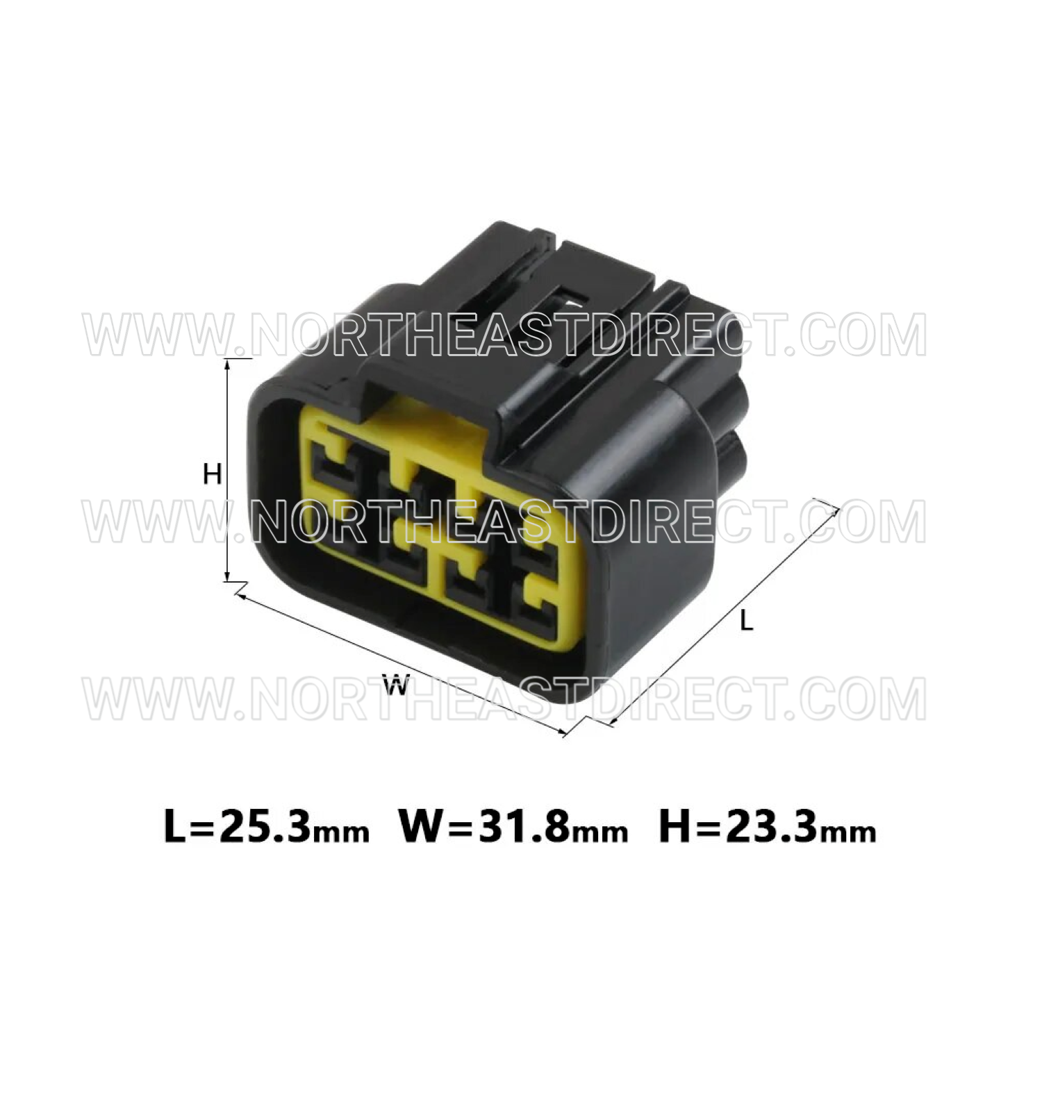 FURUKAWA 8 PINS RFW CONNECTOR 090 SERIES 2.3MM CONNECTOR FW-C-8M-B AND ...