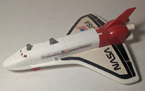 Columbia Space Shuttle Model NASA Memorabilia Made in USA Proc. Plastic Co. 1981 | eBay