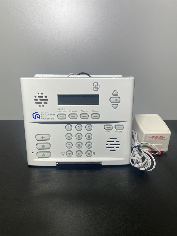 Interlogix Residential Fire Alarm & Security Corded Panel 600-1054-95r ...