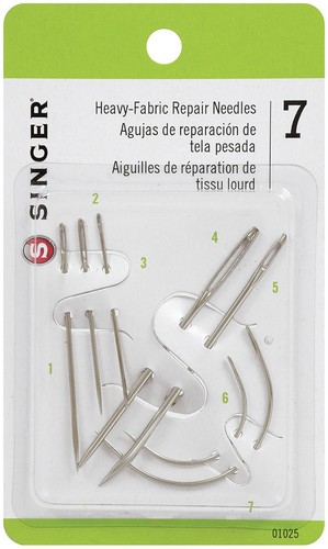 6 Pack - SINGER Heavy-Duty Hand Needles-Assorted 7/Pkg - 01025 | eBay