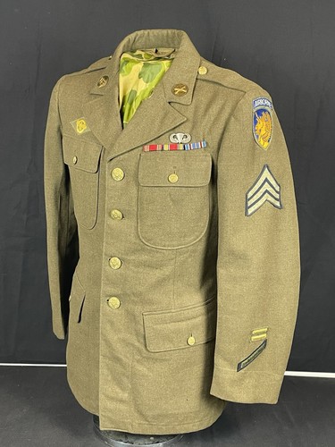 WWII 13th Airborne Division 4 Pocket Uniform Jacket Paratrooper | eBay