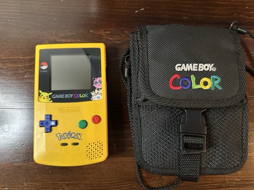 Gameboy Color Pokemon Special Edition Nintendo System Game Console w ...