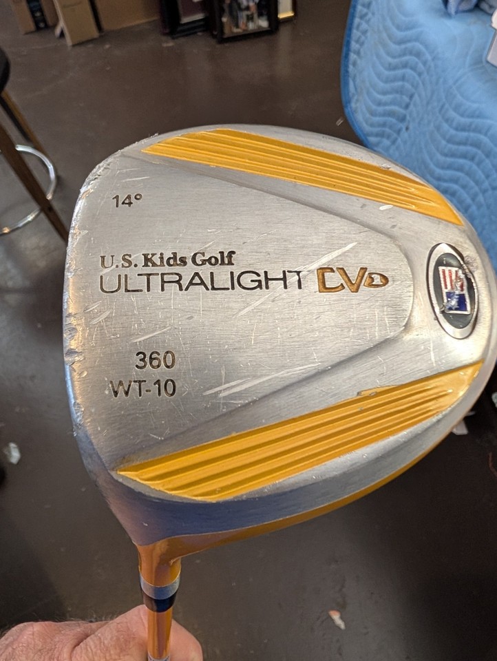 USKG US Kids WT-10u DV1 Driver / 6,8,PW Irons & Putter Youth - LEFT ...