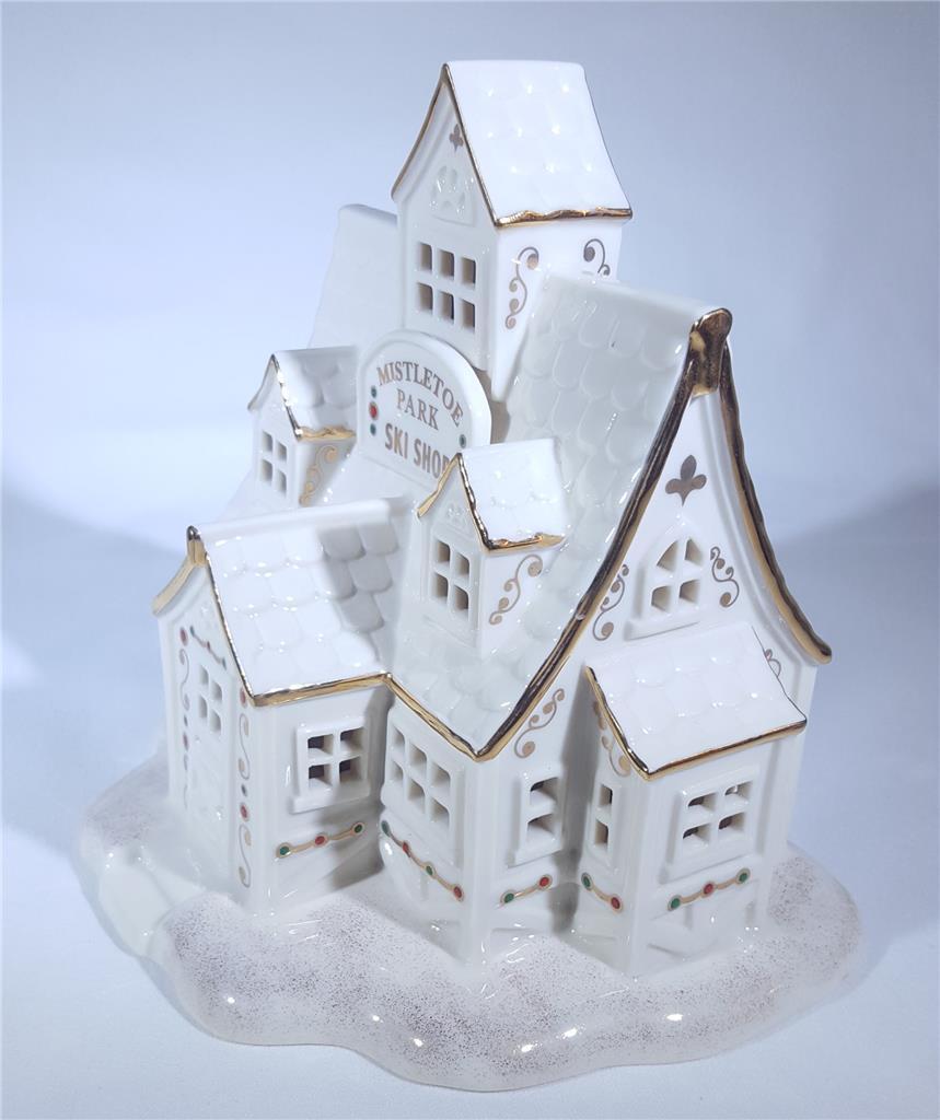 Lenox Village Treasures Collection Mistletoe Park Series Ski Shop New ...