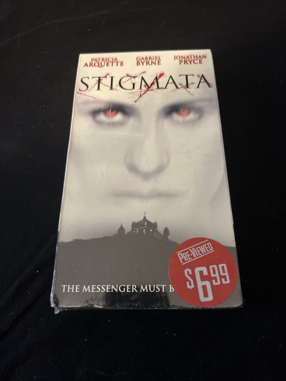 Stigmata (VHS, 1999) Blockbuster VCR Movie Horror (pre-vieved sealed ...