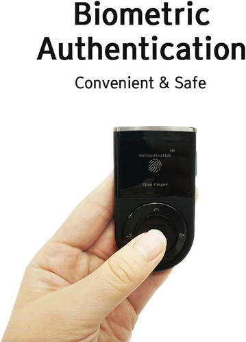 Biometric Cold Wallet – Your Keys, Your Cryptos – Fingerprint ...